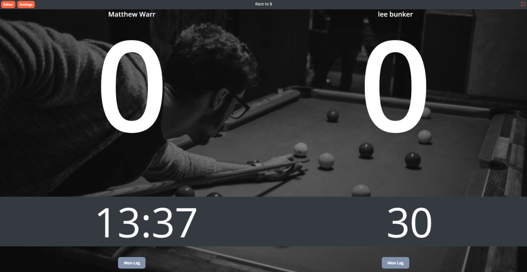 Tablet Scoring – RackEmApp Documentation
